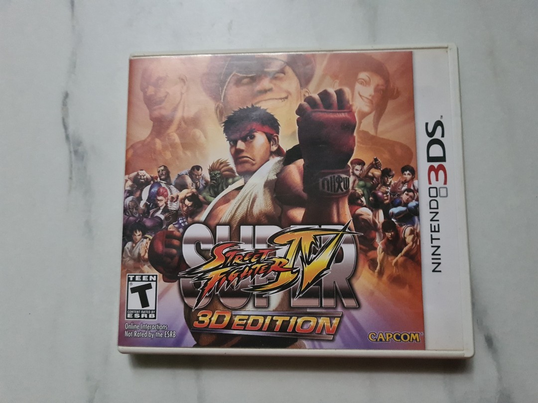 Super street fighter 4 3d edition, Video Gaming, Video Games, Nintendo ...