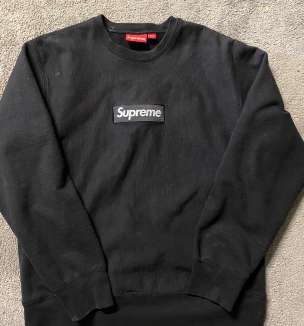 Supreme bogo box black on black, Men's Fashion, Tops & Sets, Tshirts ...