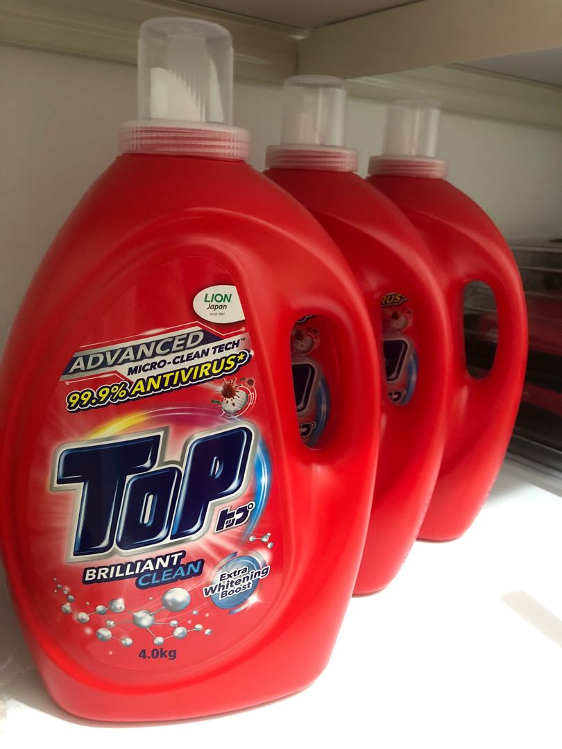 4kg TOP brilliant clean laundry detergent , Furniture & Home Living ...