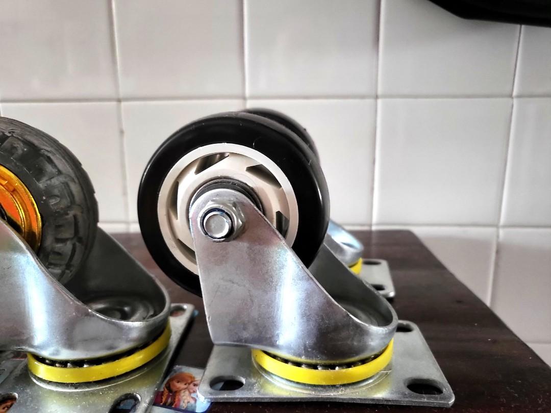 Trolley wheels, Furniture & Home Living, Home Improvement ...