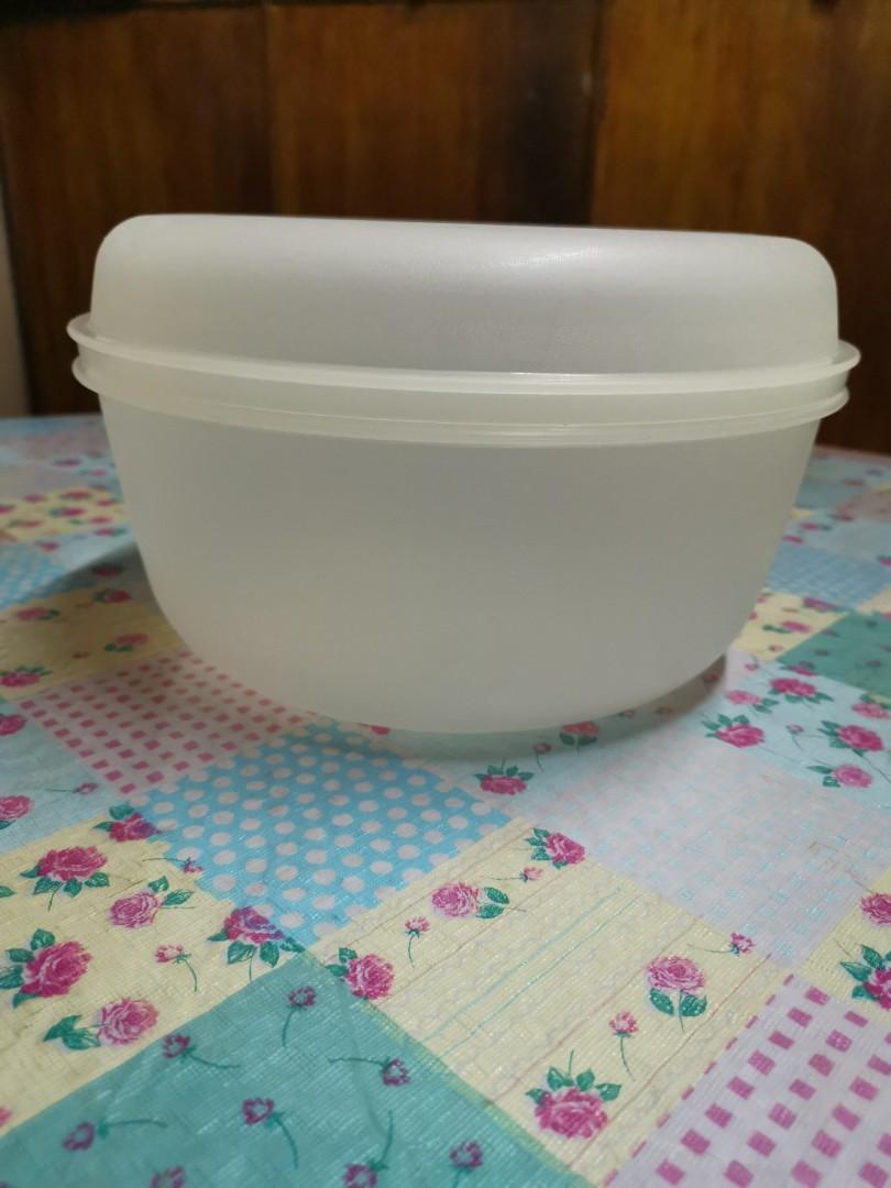 Tupperware big round container, Furniture & Home Living, Kitchenware ...