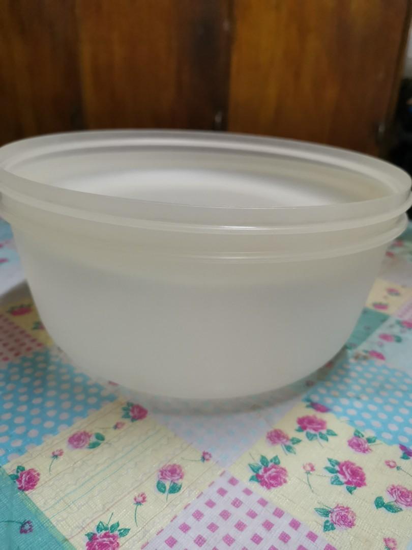 Tupperware big round container, Furniture & Home Living, Kitchenware ...