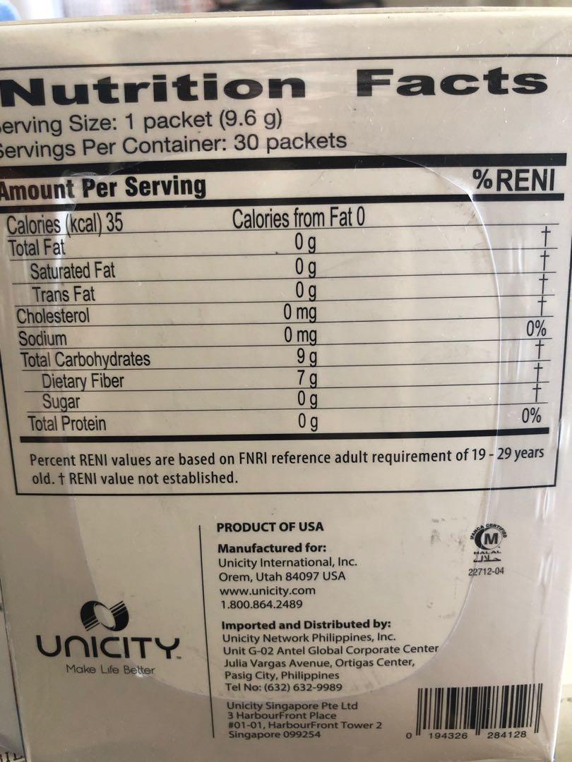 Unicity LiFiber Dietary Fiber Food Supplement Powder SALE!!, Health ...