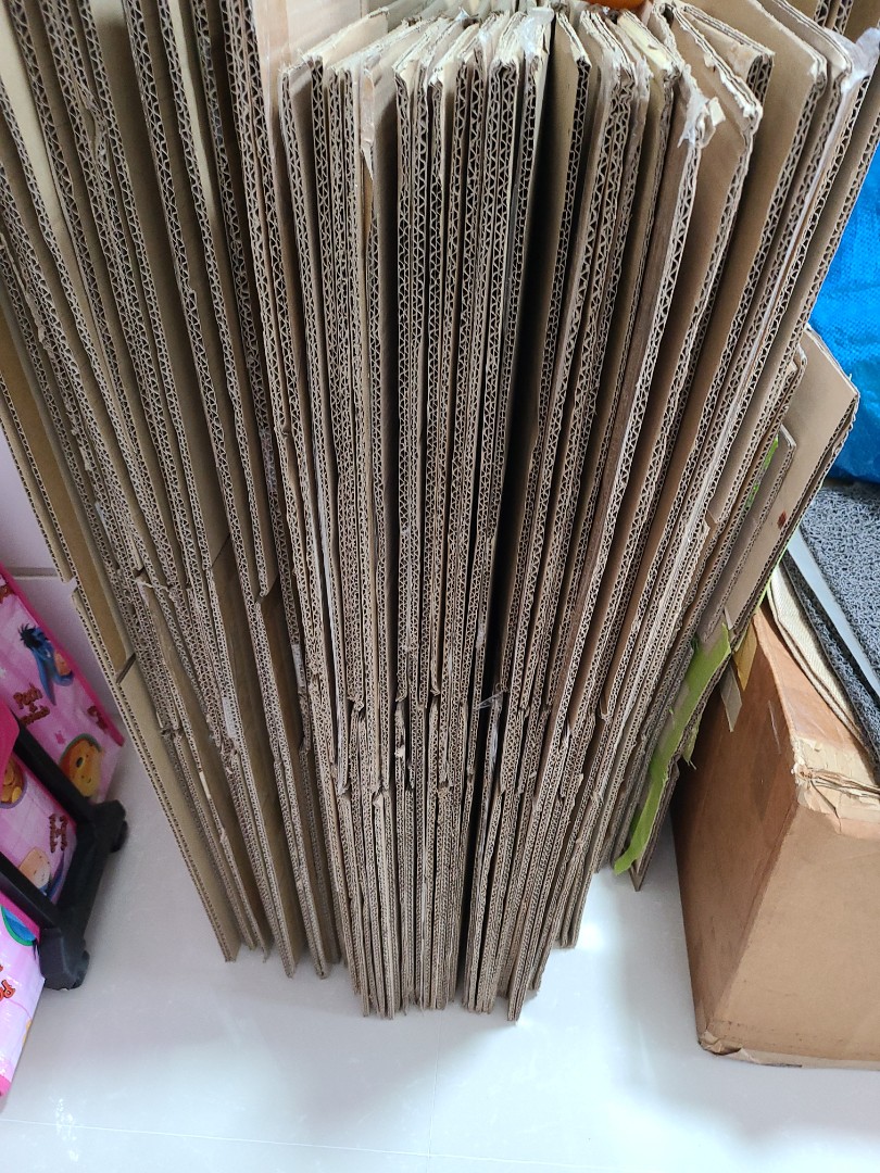Used carton boxes for moving, Furniture & Home Living, Home Improvement ...
