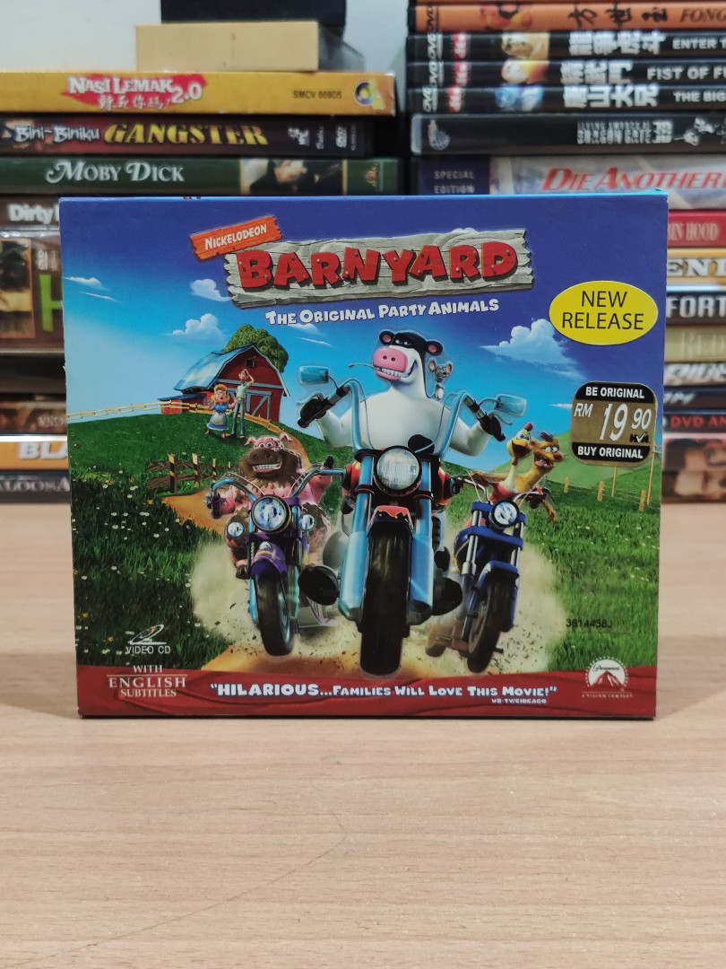 (VCD) Nickelodeon Barnyard The Original Party Animals, Hobbies & Toys ...