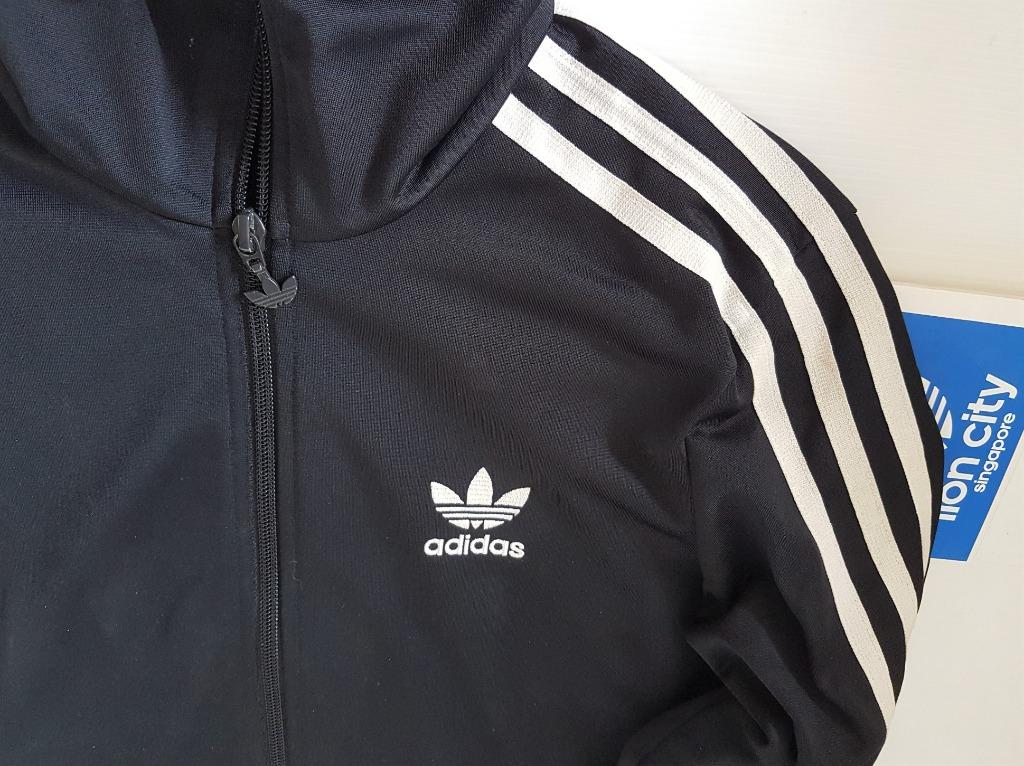 Versatile Adidas Designer Jacket, Biker Sports Jacket, Black Track ...