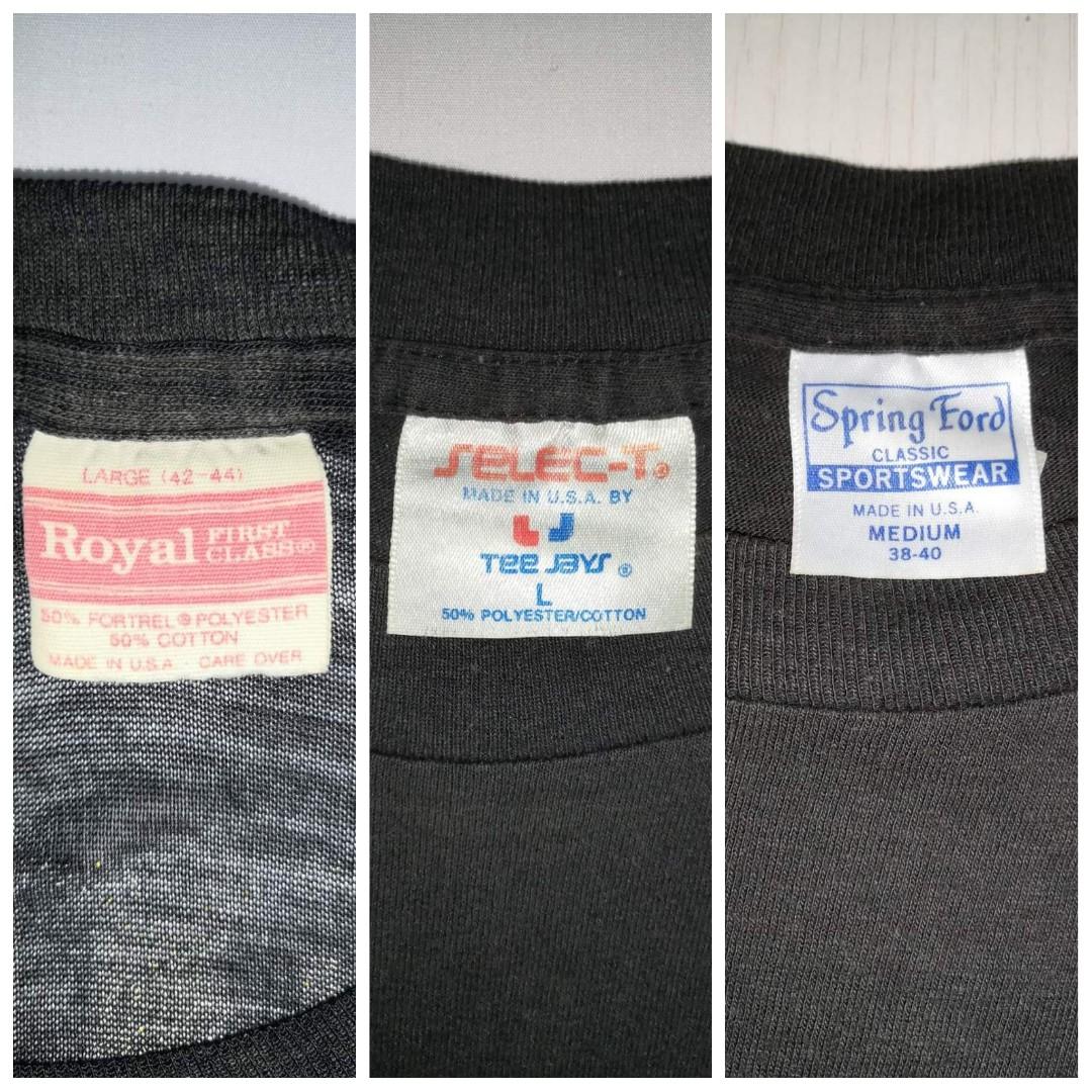 Vintage band David Lee Roth metal chruch, Men's Fashion, Tops & Sets ...