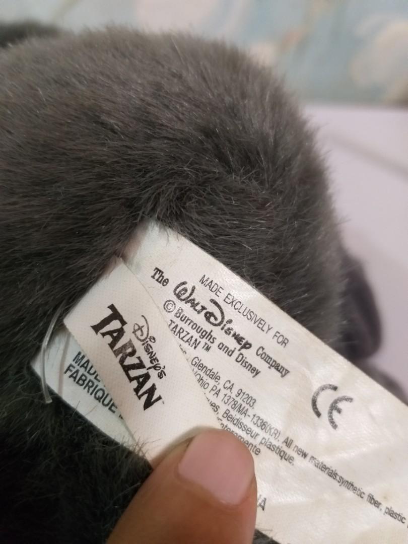 Walt Disney Terk From Tarzan Mini Plush Toy Stuffed toy Japan, Hobbies ...