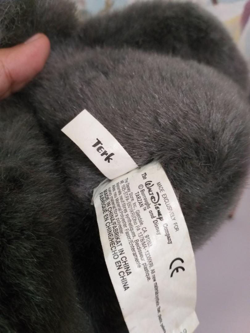 Walt Disney Terk From Tarzan Mini Plush Toy Stuffed toy Japan, Hobbies ...