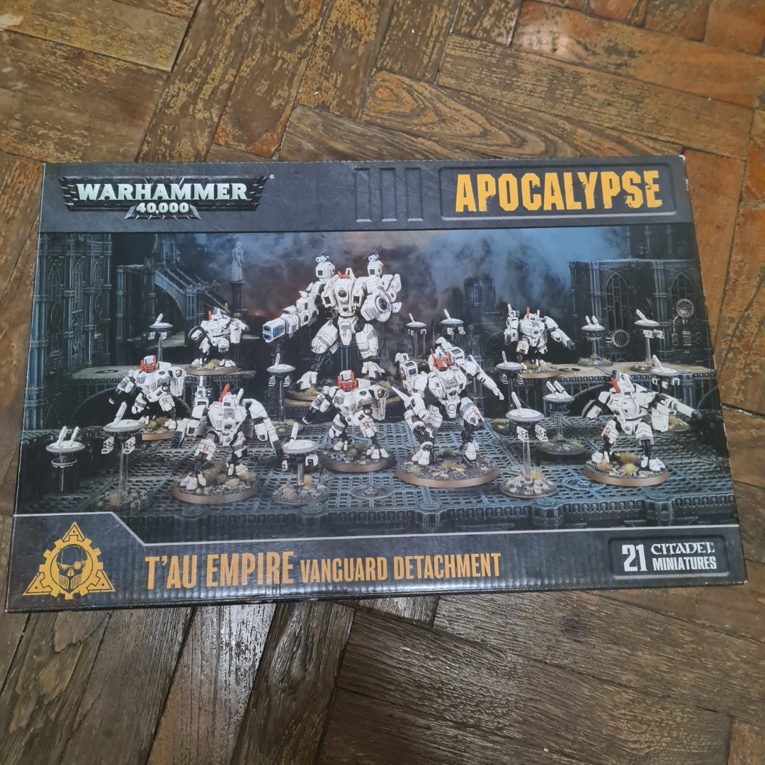 Warhammer 40k Apocalypse T'au Empire Vanguard Detachment Tau, Hobbies ...