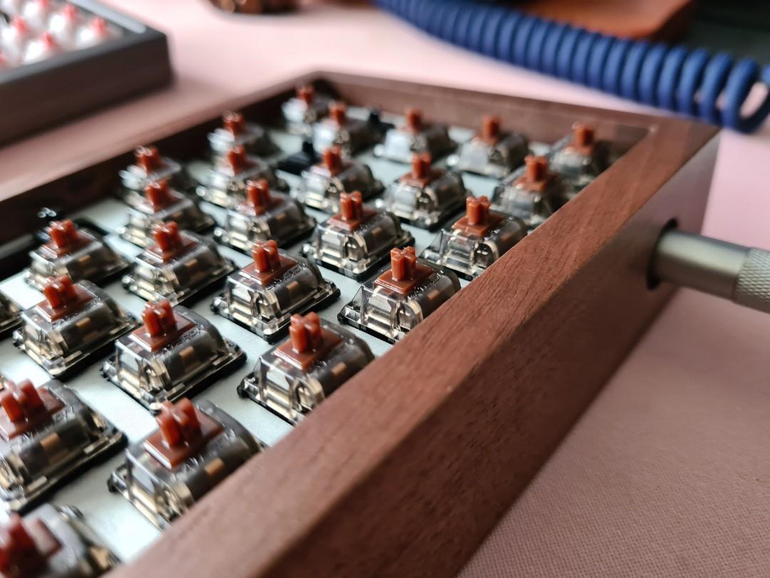 Wood Tofu 60 kbdfans custom mechanical keyboard, Computers & Tech ...