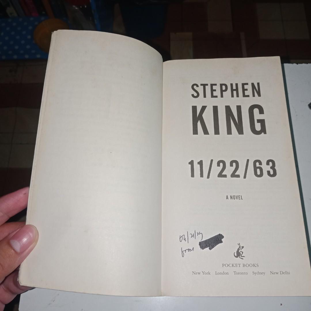 11/22/63 by Stephen King, Hobbies & Toys, Books & Magazines, Fiction ...