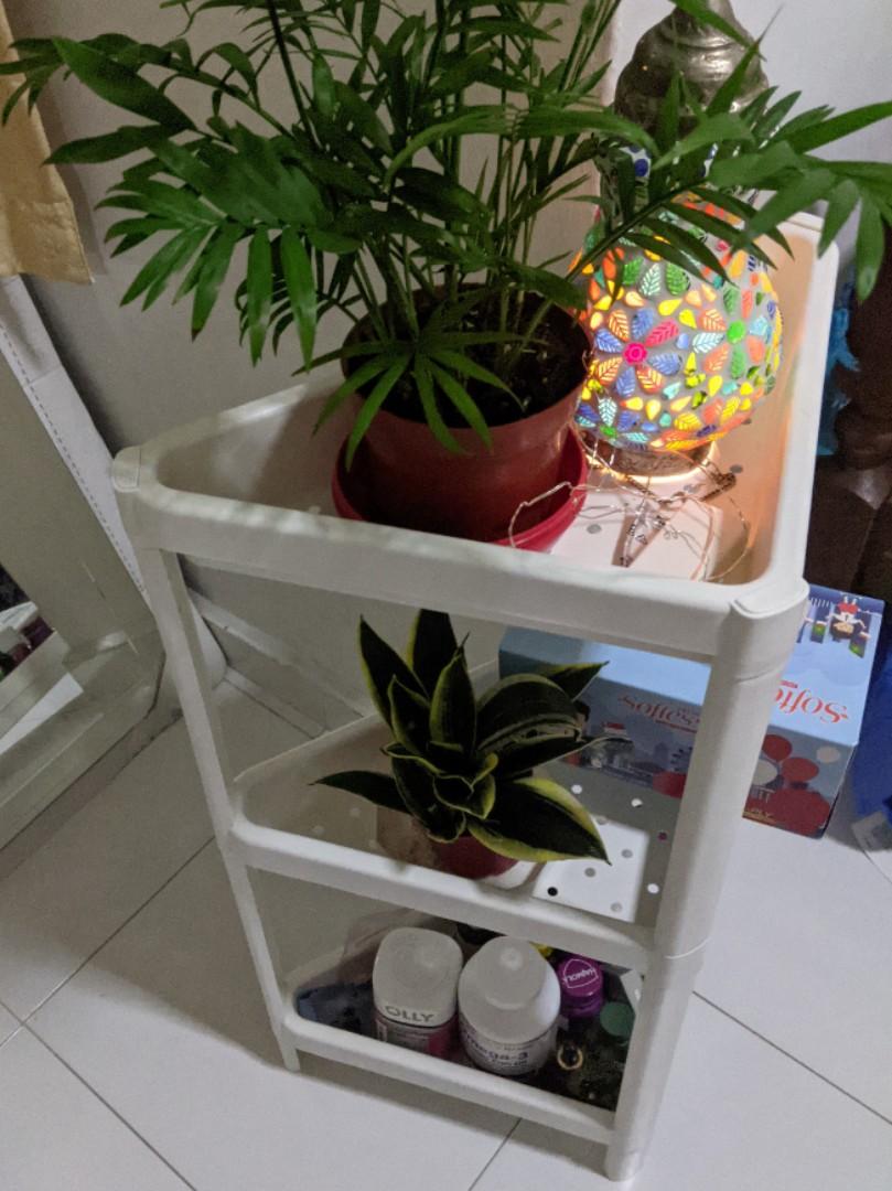 3 tier triangle night stand, Furniture & Home Living, Furniture ...