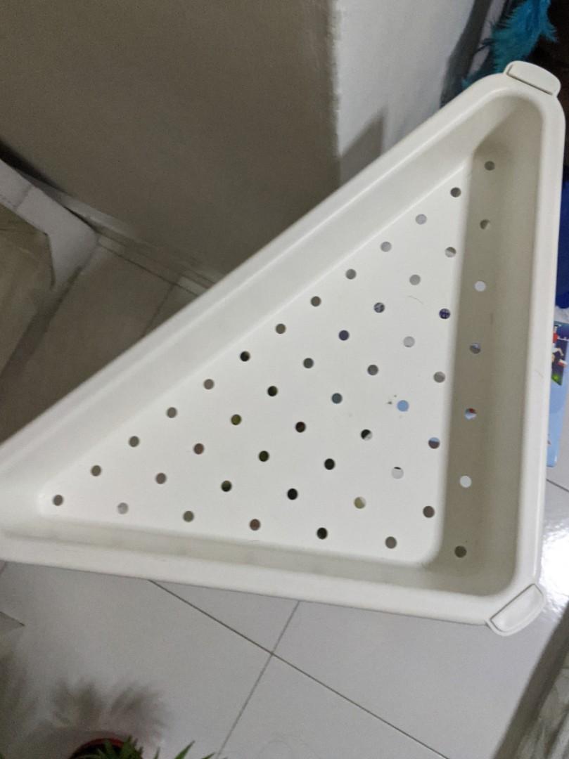 3 tier triangle night stand, Furniture & Home Living, Furniture ...