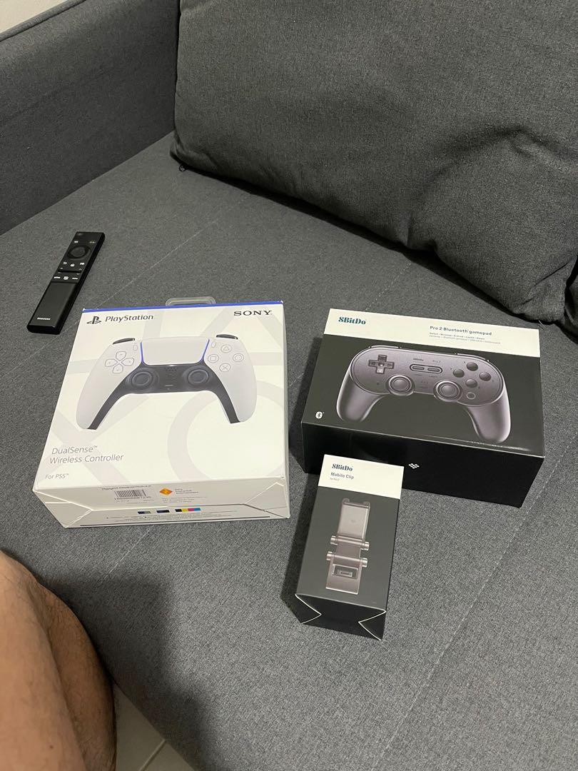 8BitDo Pro2 and 8BitDo Mobile Clip for Pro2, Video Gaming, Gaming ...