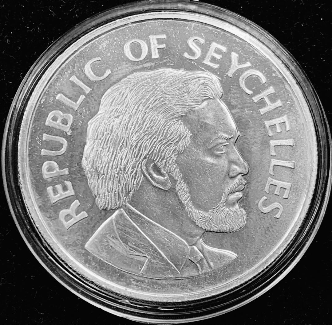 1977 Republic of Seychelles President James Mancham "25th Anniversary ...