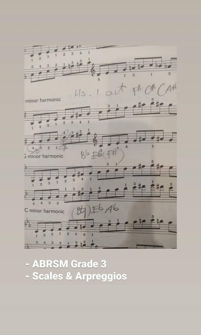ABRSM Grade 3 Piano Books, Hobbies & Toys, Music & Media, Music Scores ...