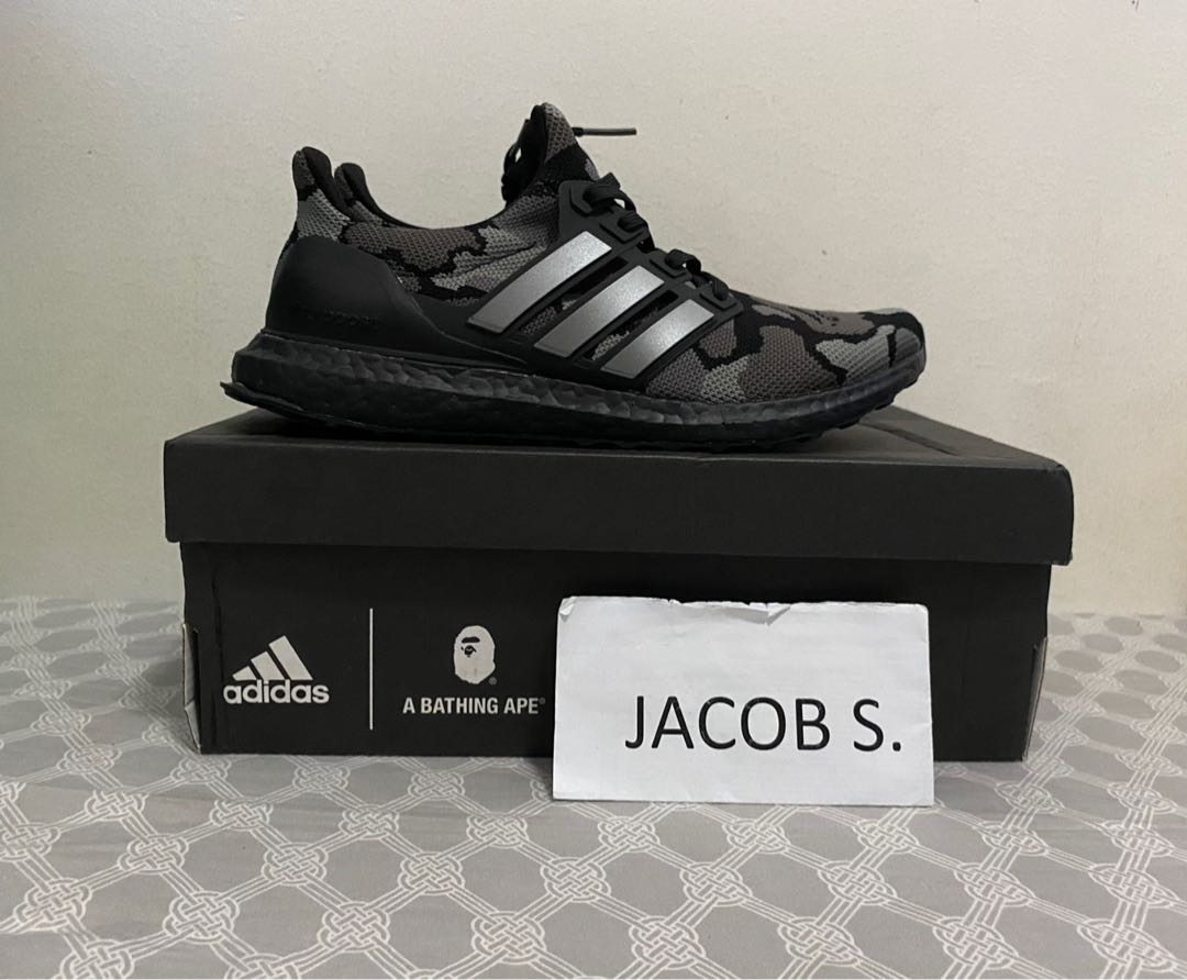 Adidas x Bape Ultraboost 4.0, Men's Fashion, Footwear, Sneakers on ...