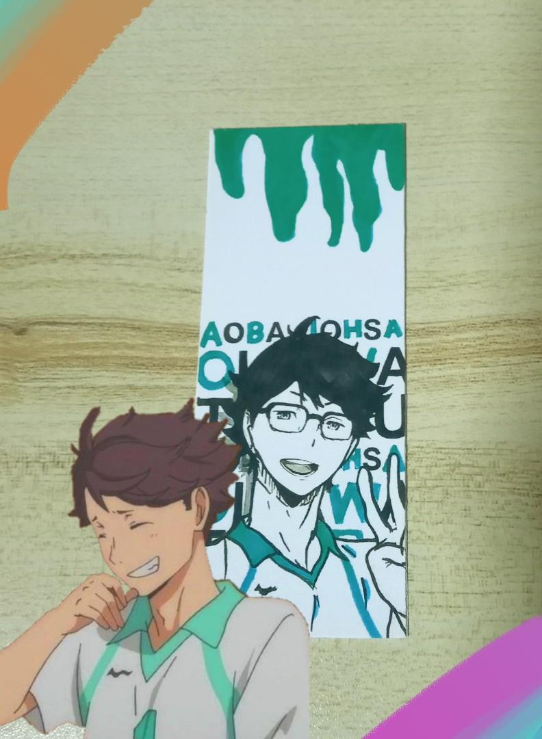 Anime Haikyuu Oikawa Bookmark, Hobbies & Toys, Memorabilia ...