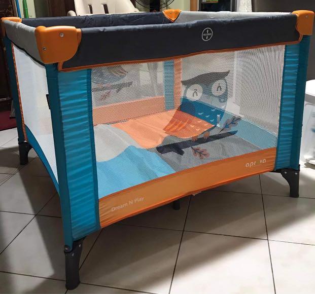 Apruva playpen crib, Babies & Kids, Baby Nursery & Kids Furniture, Cots ...