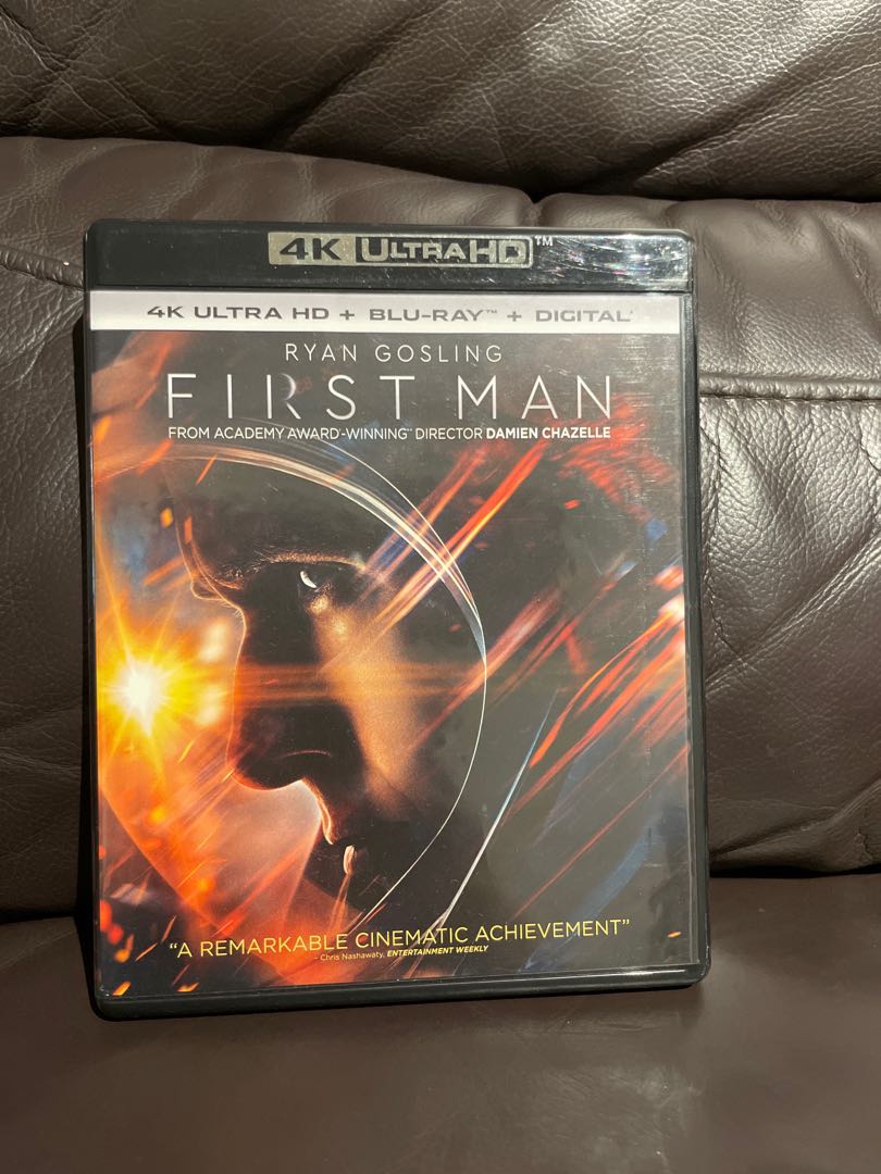 (Atmos)(4K) First Man - 4K UHD Ultra HD Blu-ray bluray, Hobbies & Toys ...