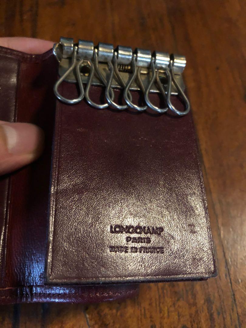 Authentic Vintage LONGCHAMP Keyholder Leather, Men's Fashion, Watches ...