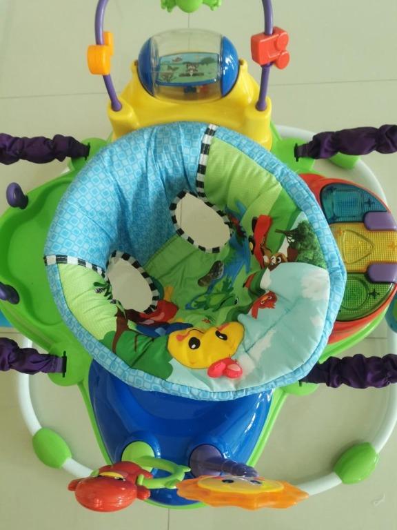 Baby Einstein jumperoo bouncer jumper (free Mattel Zebra walker ...