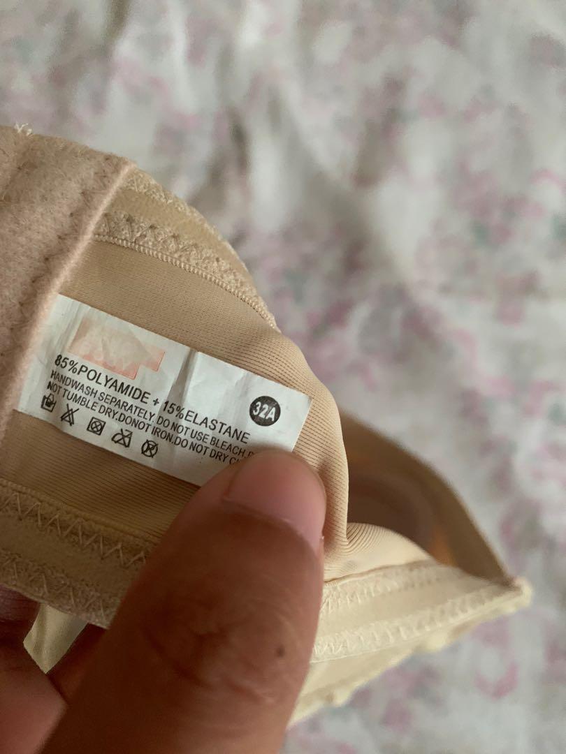 Bench body seamless nude tube bra, Women's Fashion, Undergarments ...