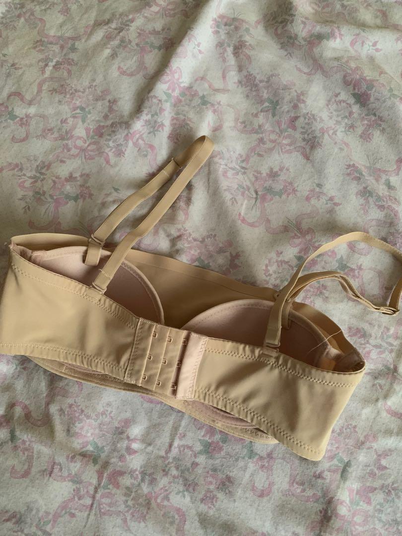 Bench body seamless nude tube bra, Women's Fashion, Undergarments ...