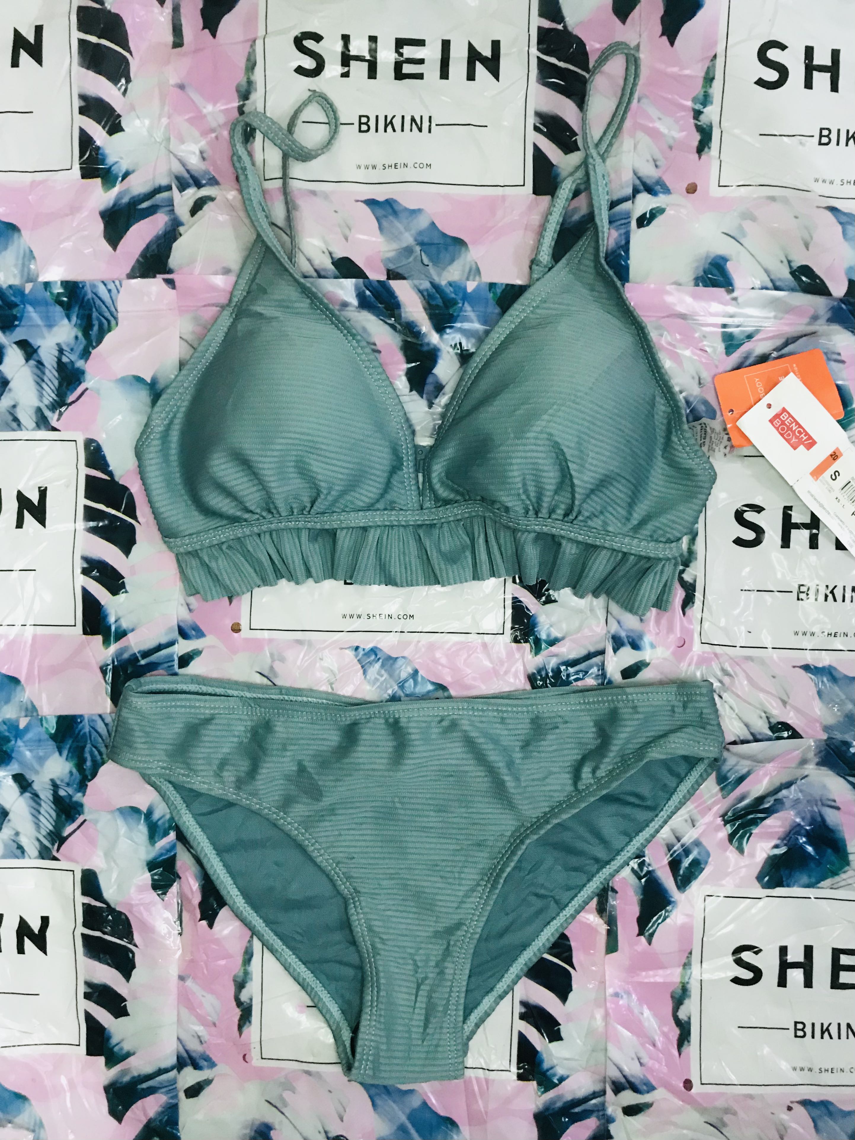 BENCH/BODY X LOVI POE TWO PIECE SWIMSUIT, Women's Fashion, Swimwear ...