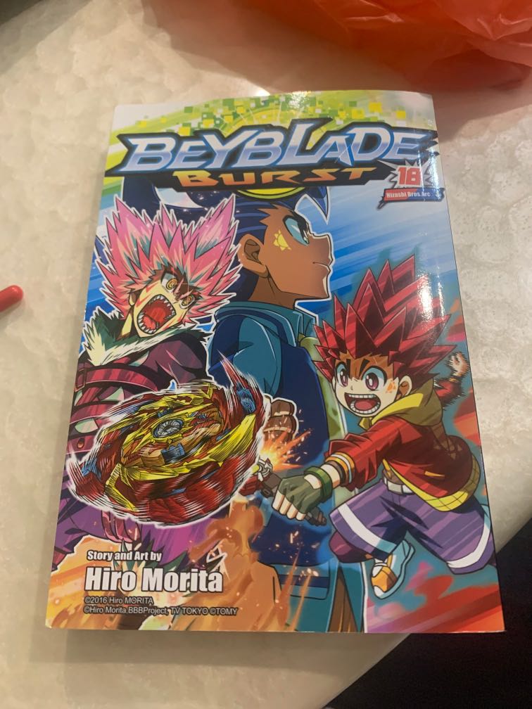 Beyblade book, Hobbies & Toys, Books & Magazines, Comics & Manga on ...