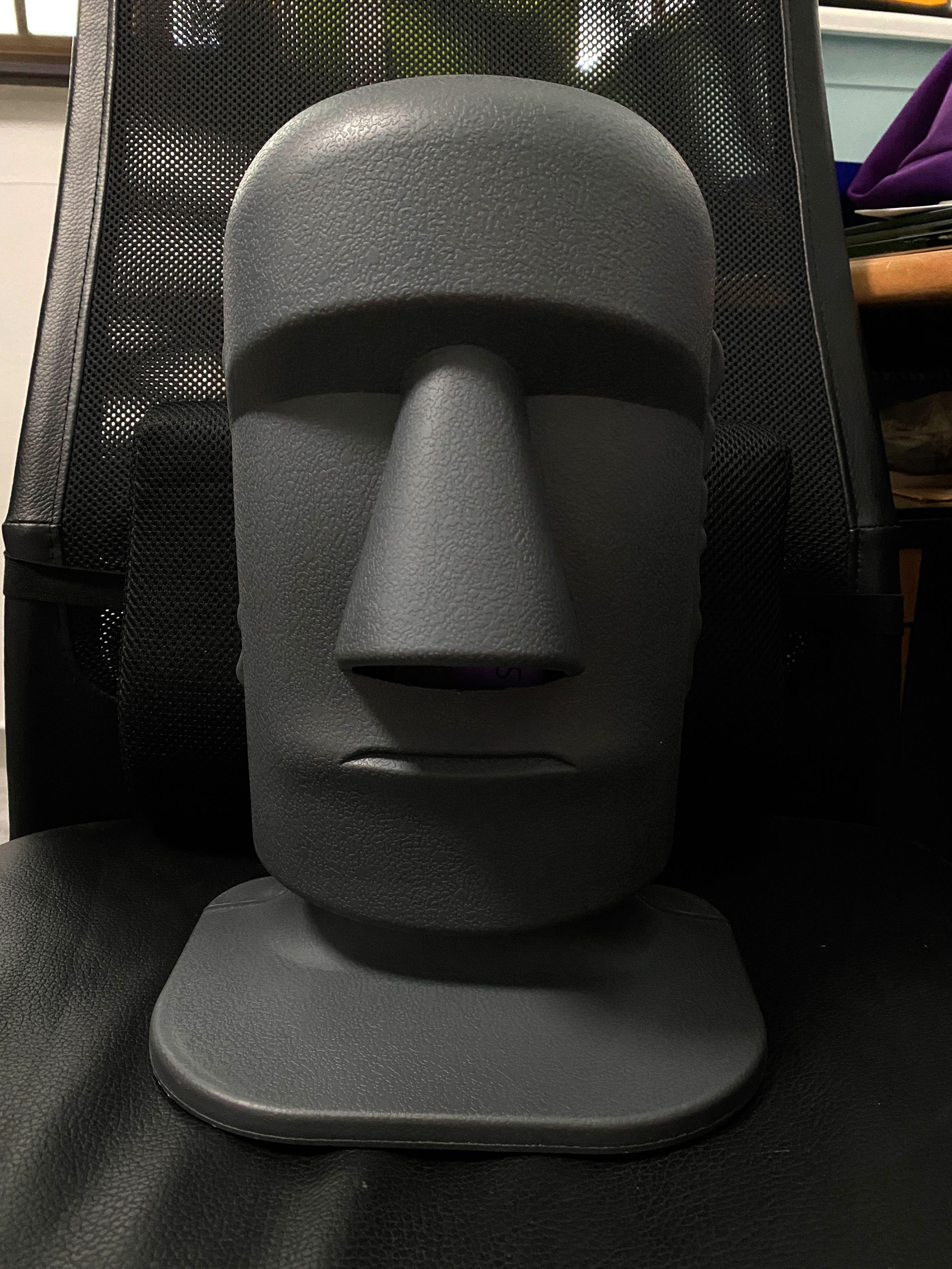 Big Moai Tissue Dispenser, Furniture & Home Living, Home Decor, Other Home Decor on Carousell