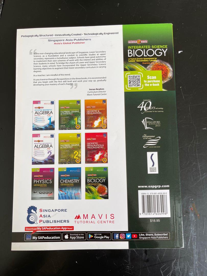 Biology Textbook - science@Mavis, Hobbies & Toys, Books & Magazines ...