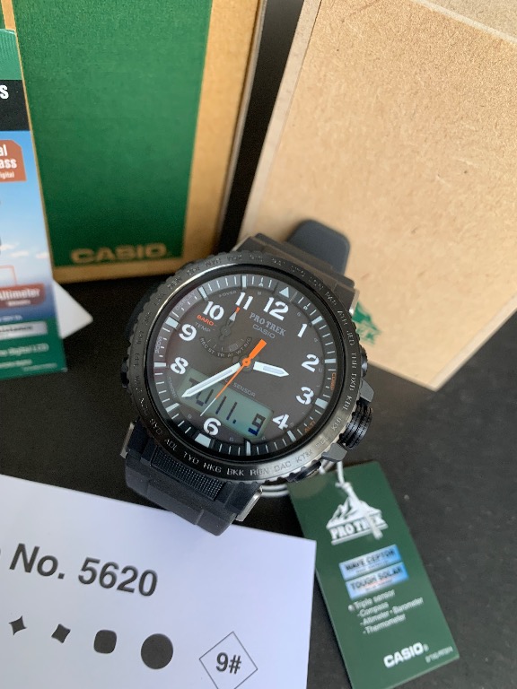 BNEW AUTHENTIC Casio Pro-Trek PRW50Y-1A Multiband Triple Sensor V3 ...