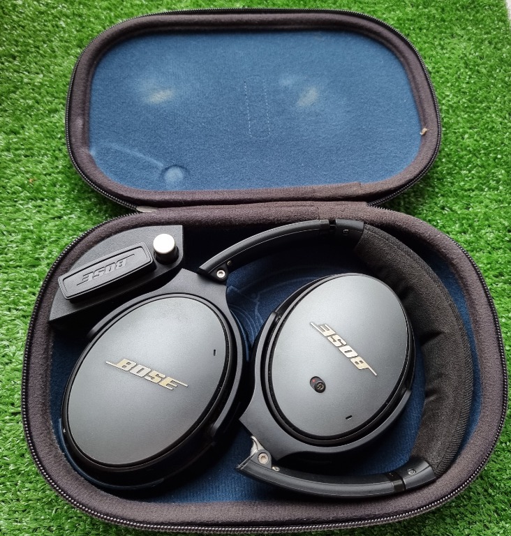 Bose Quiet Comfort 25 ( QC25 ) Active Noise Cancellation Headphones ...