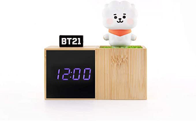 BT21 LED DIGITAL DESK CLOCK (official) ONHAND, Hobbies & Toys ...
