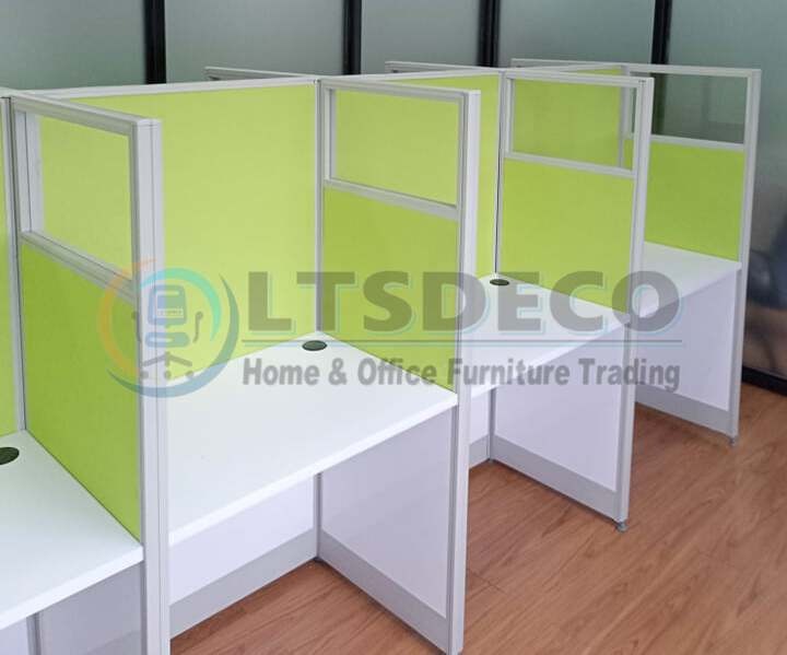 call center type workstation table office partitions, Furniture & Home ...