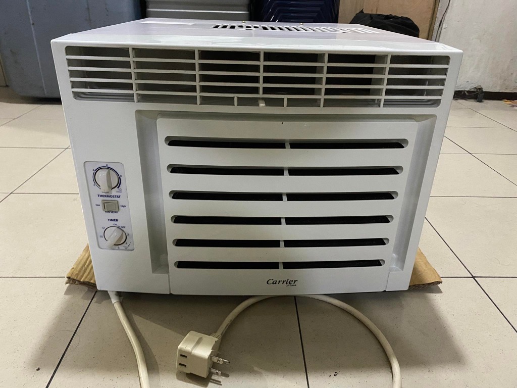 CARRIER AIRCON WINDOW TYPE 1HP FOR SALE, TV & Home Appliances, Air ...