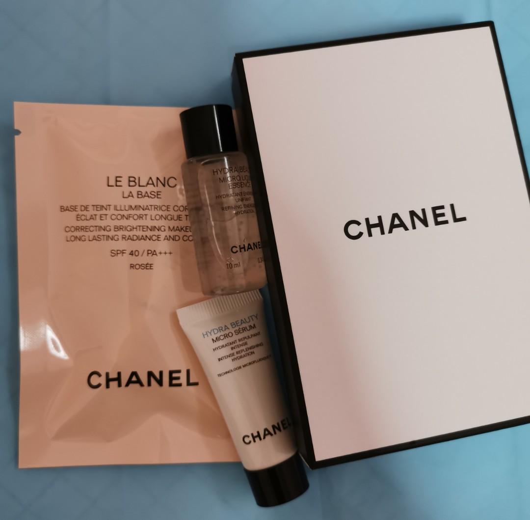 Chanel sample kit, Beauty & Personal Care, Face, Face Care on Carousell