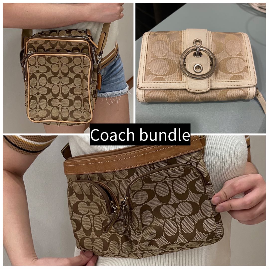 Coach Bundle!!!, Women's Fashion, Bags & Wallets, Shoulder Bags on ...
