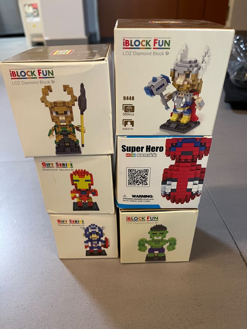 Completed nano blocks, Hobbies & Toys, Toys & Games on Carousell