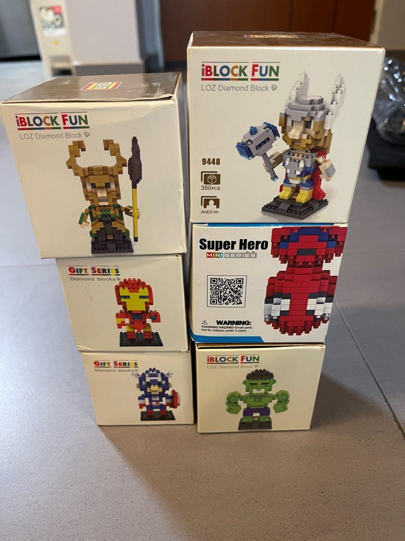 Completed nano blocks, Hobbies & Toys, Toys & Games on Carousell