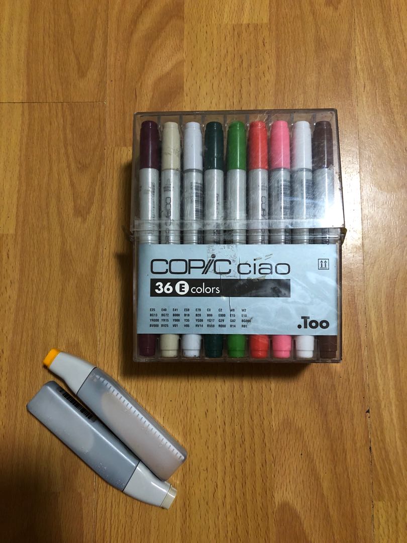 Copic Ciao (Set E) 36 pcs., Hobbies & Toys, Stationary & Craft, Craft ...
