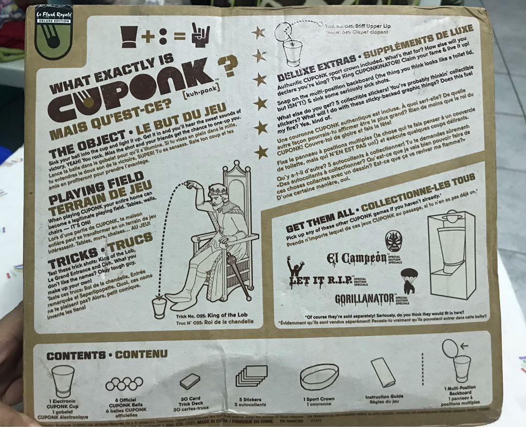 Cuponk Le Flush Royale, Hobbies & Toys, Toys & Games on Carousell