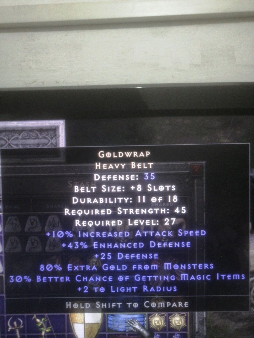 D2R Diablo 2 Resurrected Goldwrap, Video Gaming, Gaming Accessories, In ...