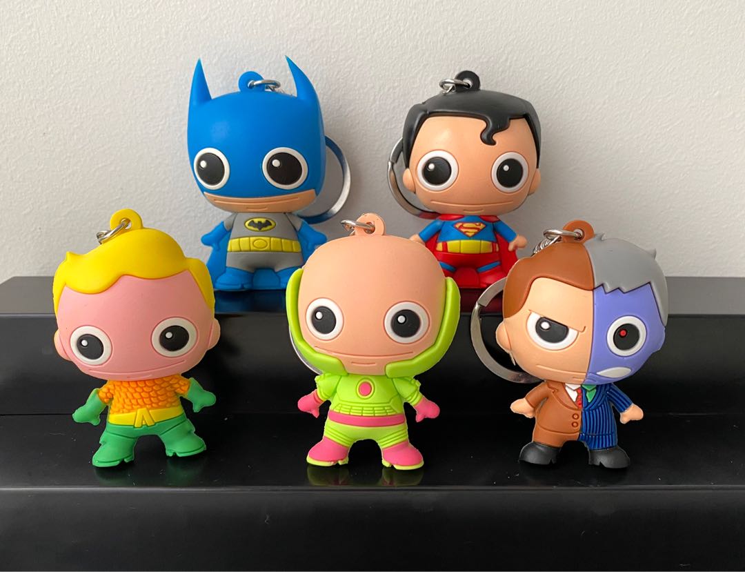 DC comics 3D figural Keyring, Hobbies & Toys, Toys & Games on Carousell