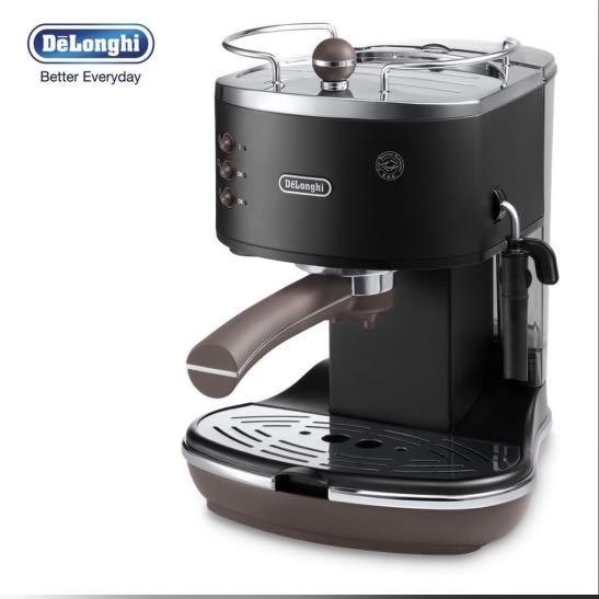 DELONGHI ICONA VINTAGE COFFEE MACHINE FULL SET, TV & Home Appliances ...