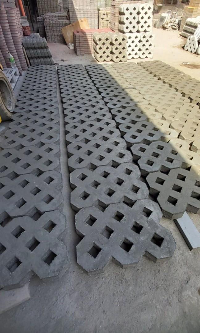 Diamond Grass pavers, Furniture & Home Living, Outdoor Furniture on ...