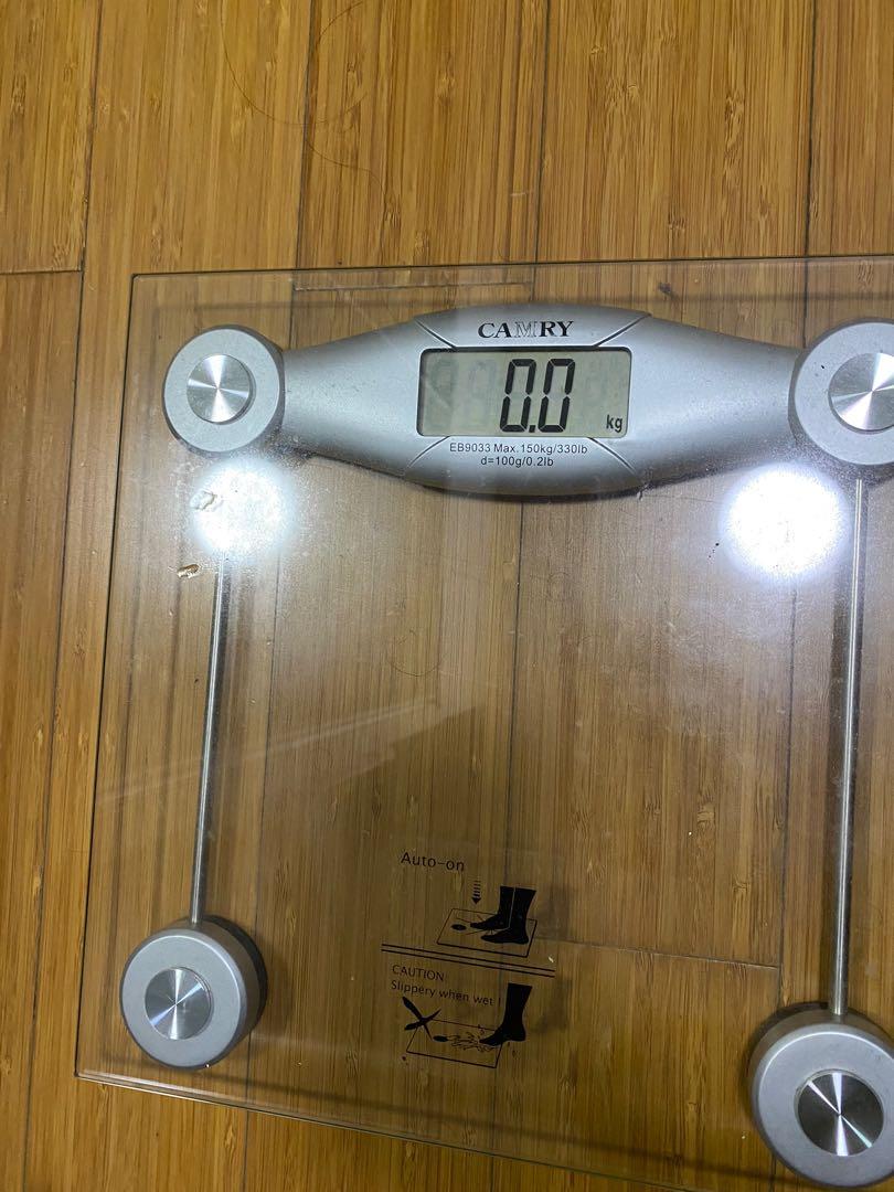 Digital weighing scale - Moving out sale, Health & Nutrition, Health ...