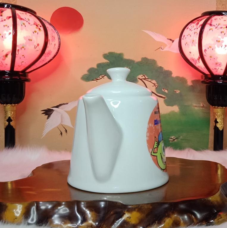 DISNEY PIXAR MONSTER UNIVERSITY CERAMIC TEAPOT COLLECTIBLE - JAPAN ...